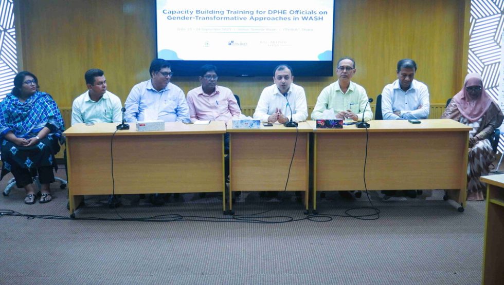 Empowering DPHE officials: Building capacity on gender-responsive WASH ...