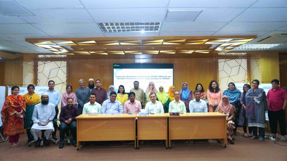 Empowering DPHE officials: Building capacity on gender-responsive WASH ...