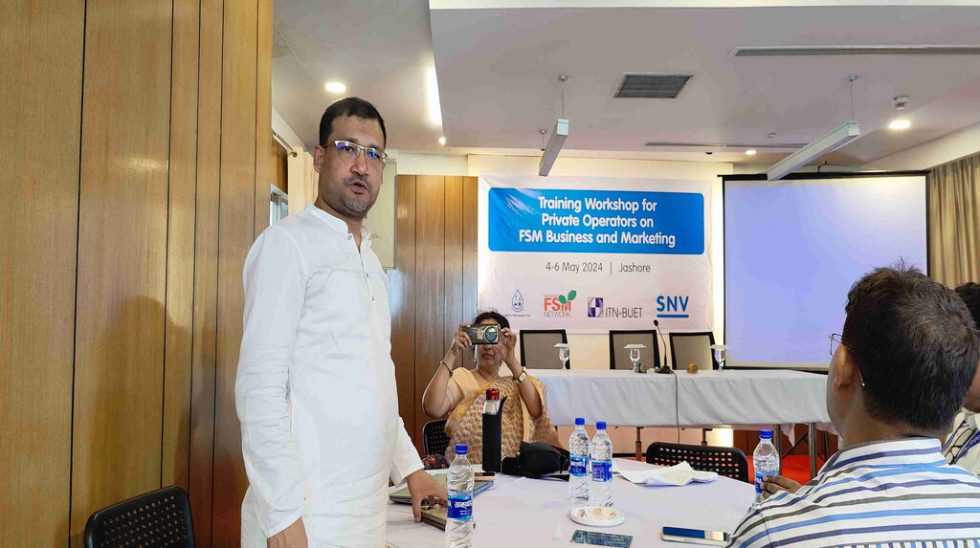 FSM business training for sustainable sanitation solution - ITN-BUET