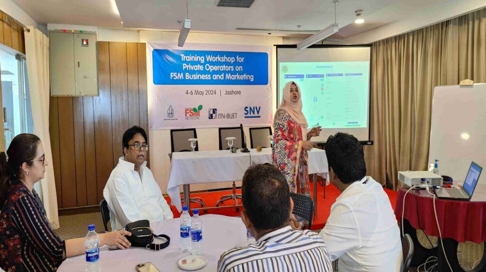 FSM business training for sustainable sanitation solution - ITN-BUET
