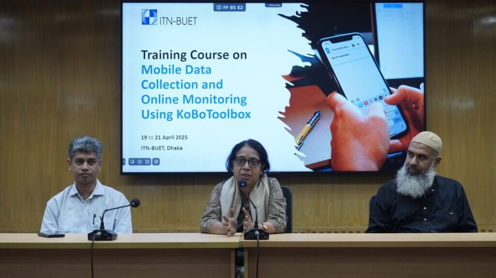 ITN-BUET empowers professionals on data management and maintaining through hands-on training ...