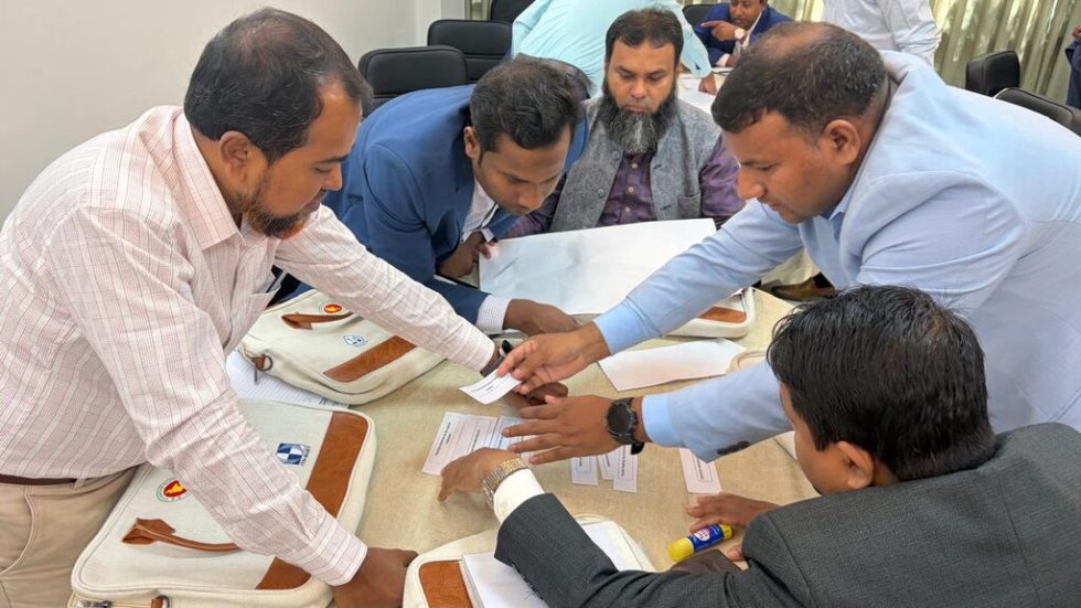 Trained DPHE official on planning and design of fecal sludge treatment ...