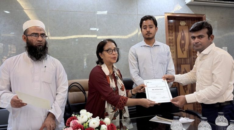 Trained DPHE official on planning and design of fecal sludge treatment ...